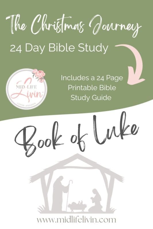 The Christmas Journey - 24 Day Book of Luke Bible Study - Mid-Life Livin'